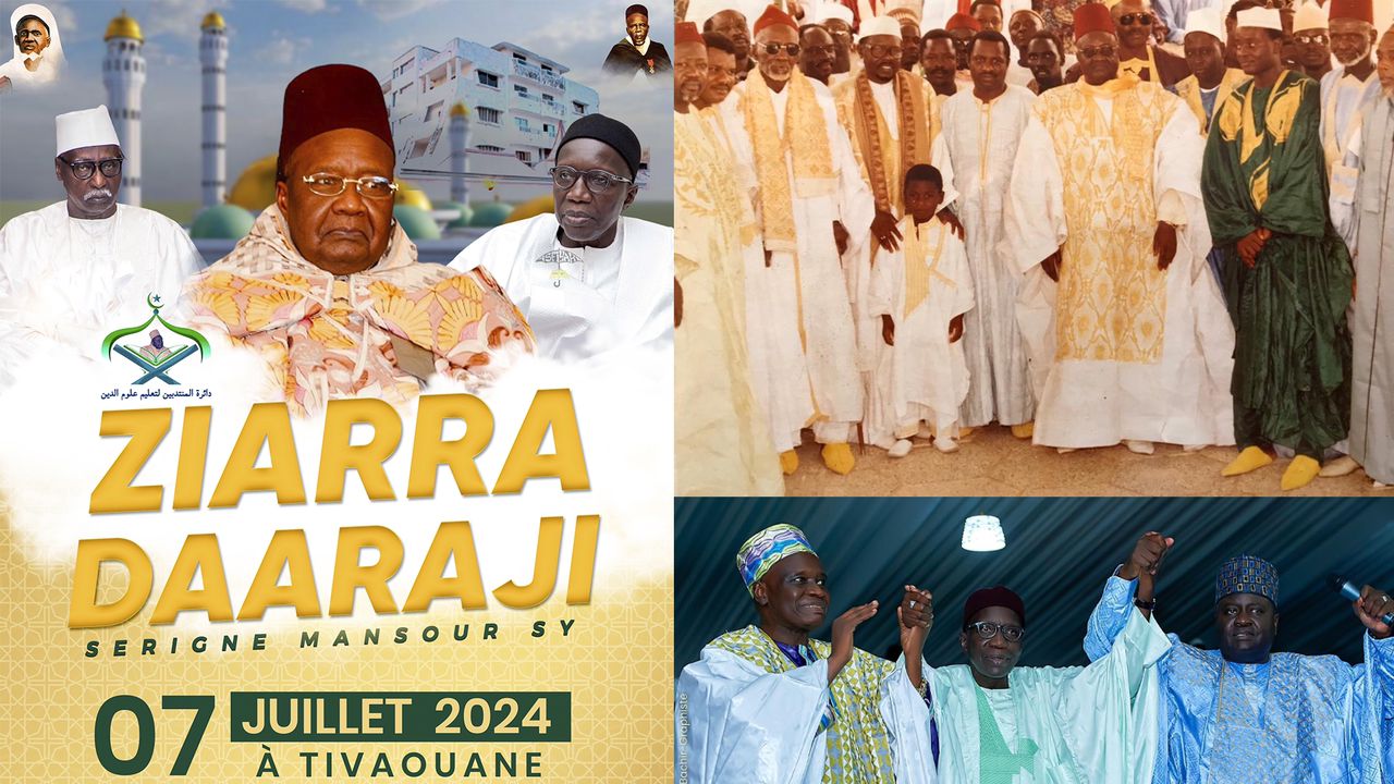 Ziarra Daaraji 2024 : Dimanche 7 juillet 2024, la Dahiratoul ...